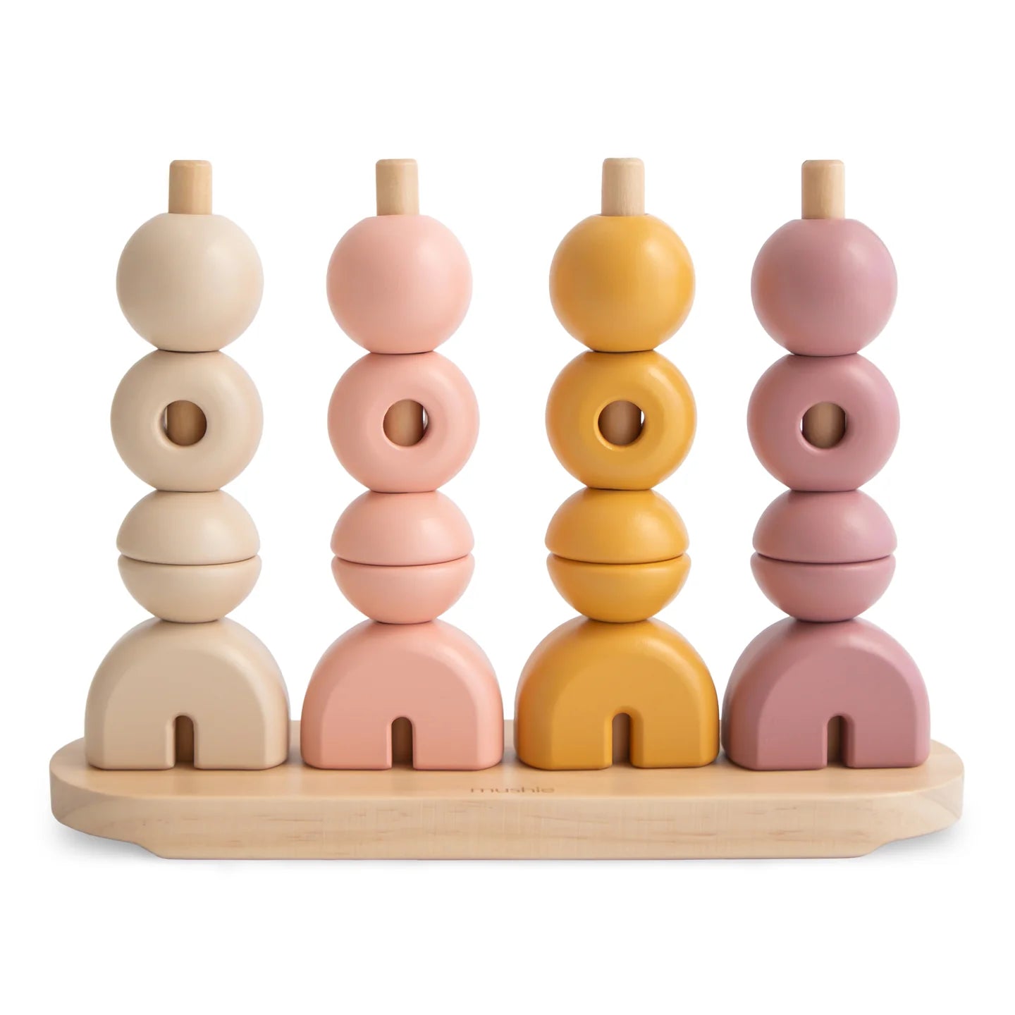 Wooden Multi Shape Stacker – My Baby Shoppe